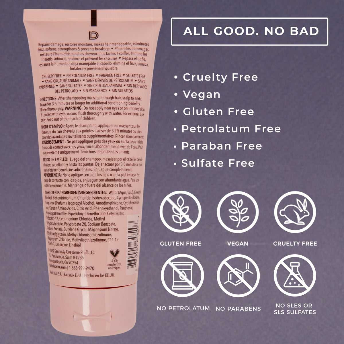 Daily Dose Deep Conditioner, Hair Mask/Masque (6.0 oz)